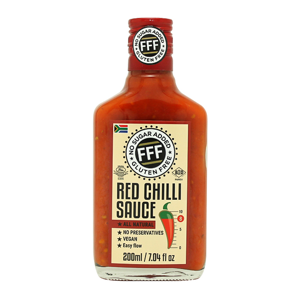 FFF Red Chilli Sauce 200ml – Fynbos Fine Foods