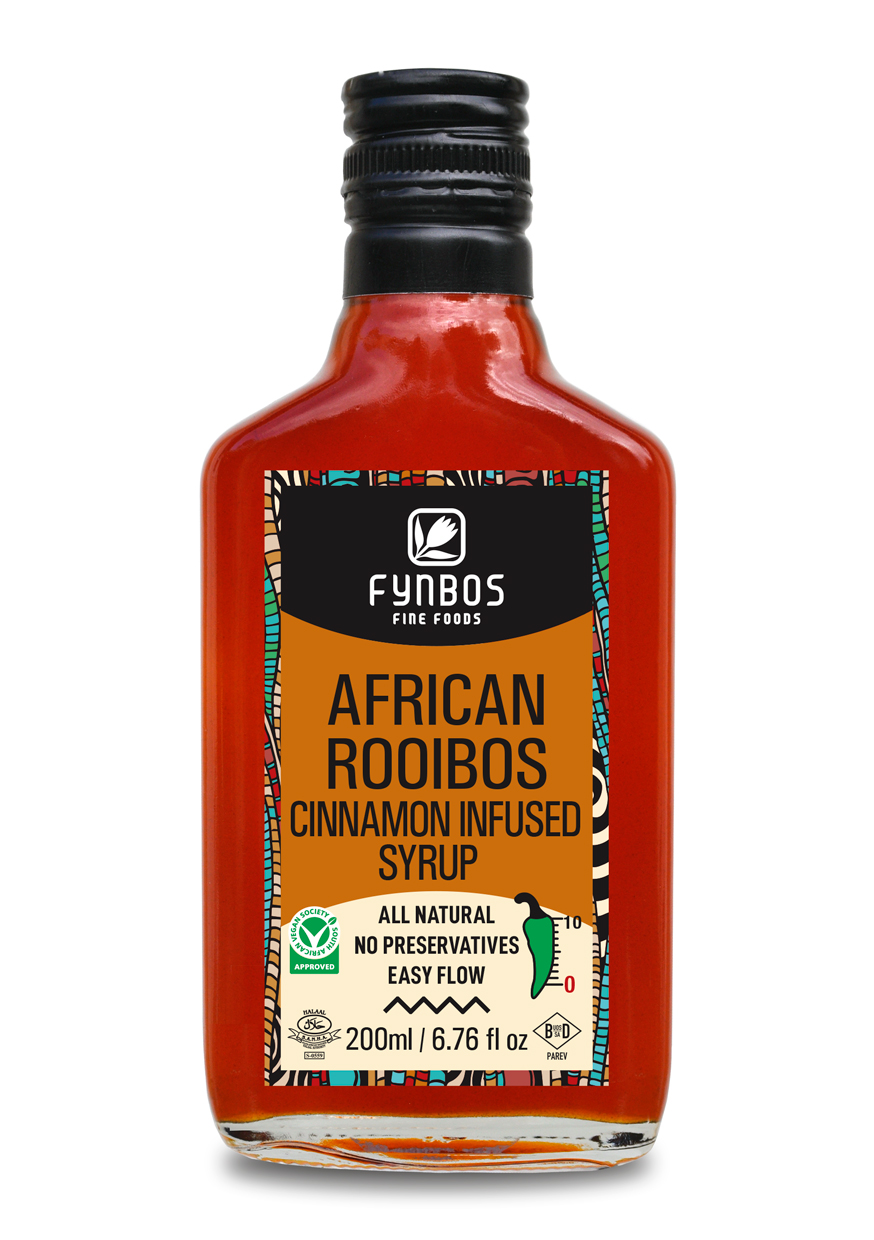 African Rooibos Cinnamon Infused Syrup (200ml) – Fynbos Fine Foods
